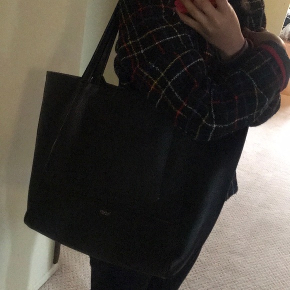 Botkier | Bags | Botkier Soho Tote Black With Metallic Inside | Poshmark